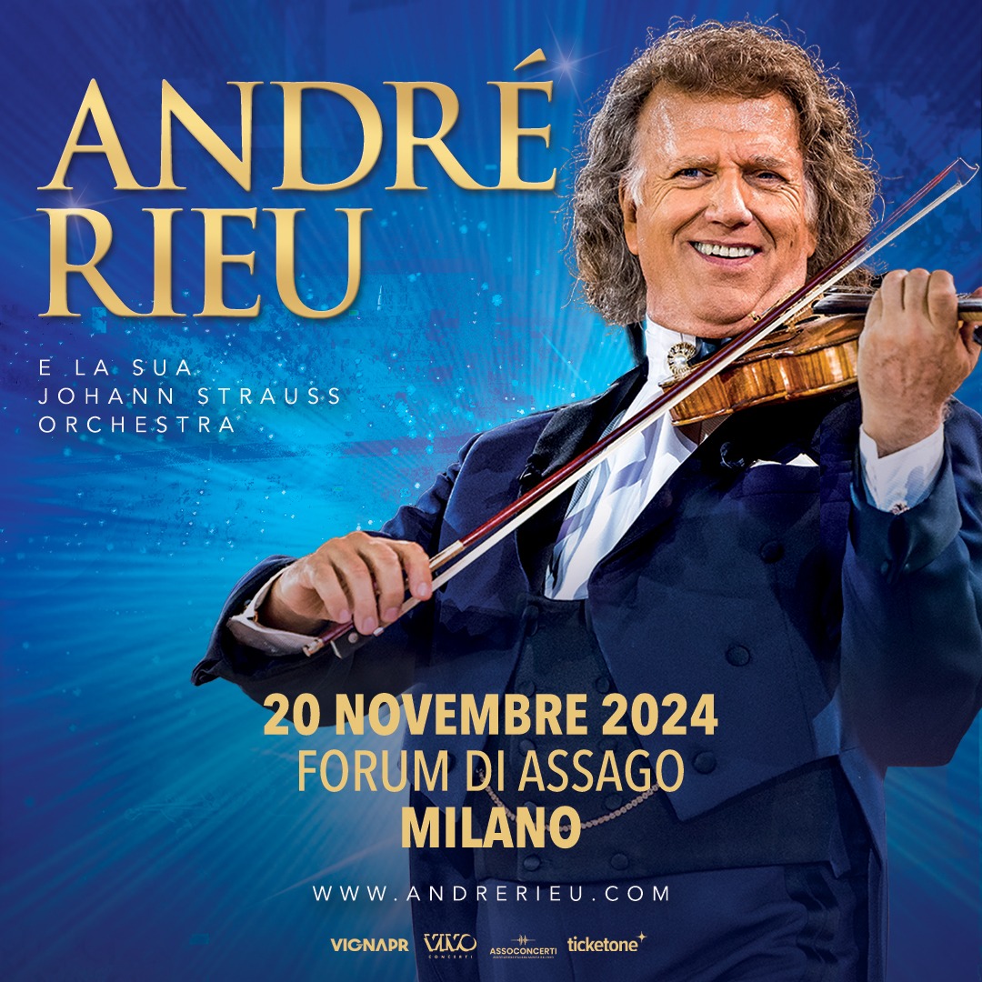 André Rieu, violinista e direttore d'orchestra di fama mondiale, fa ...