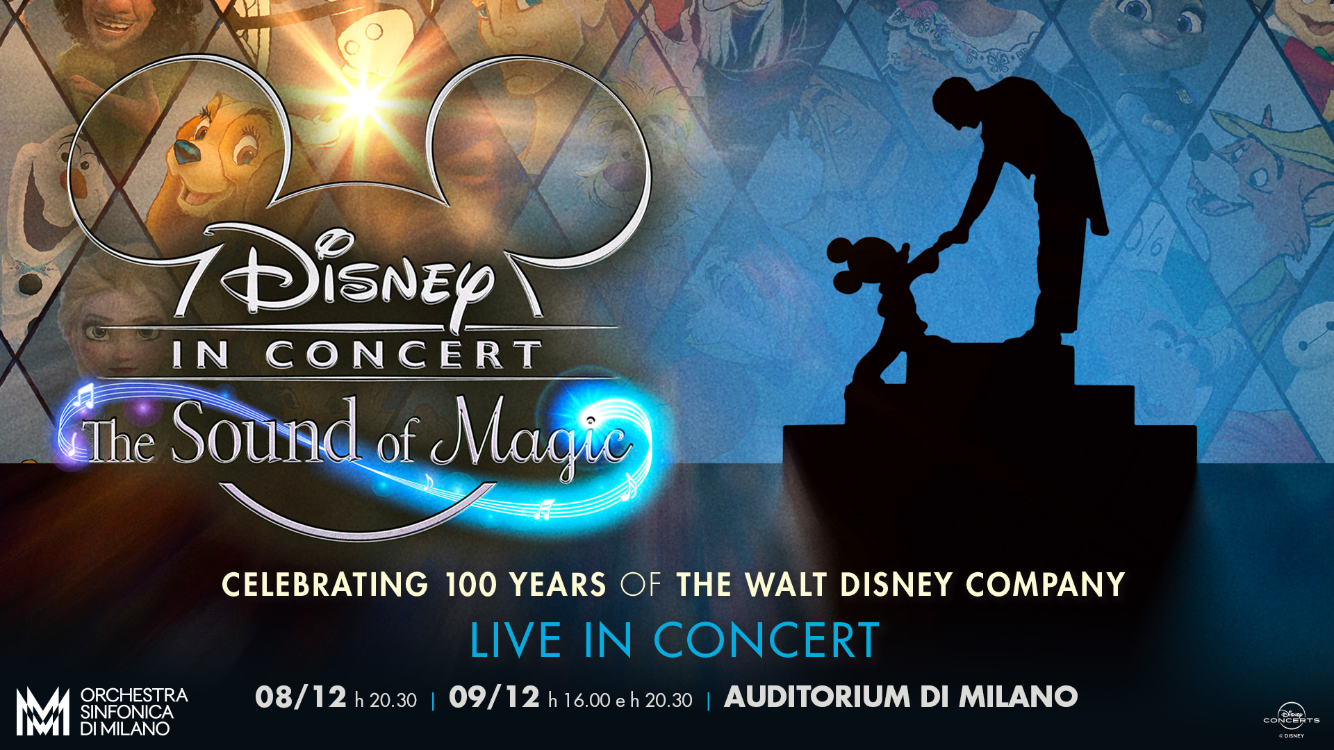 Per i 100 anni della Walt Disney Company, l’Orchestra Sinfonica di ...