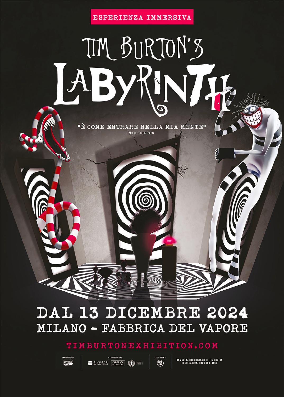 Reportage dalla Mostra immersiva “Tim Burton’s Labyrinth”